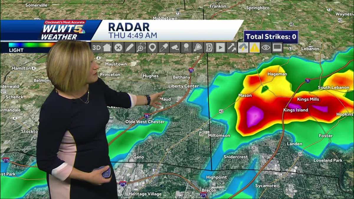 Rain Brings a 20 Degree Drop