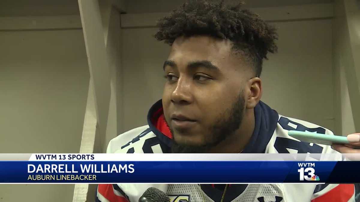 Auburn LB Darrell Williams on getting guys to "buy in"