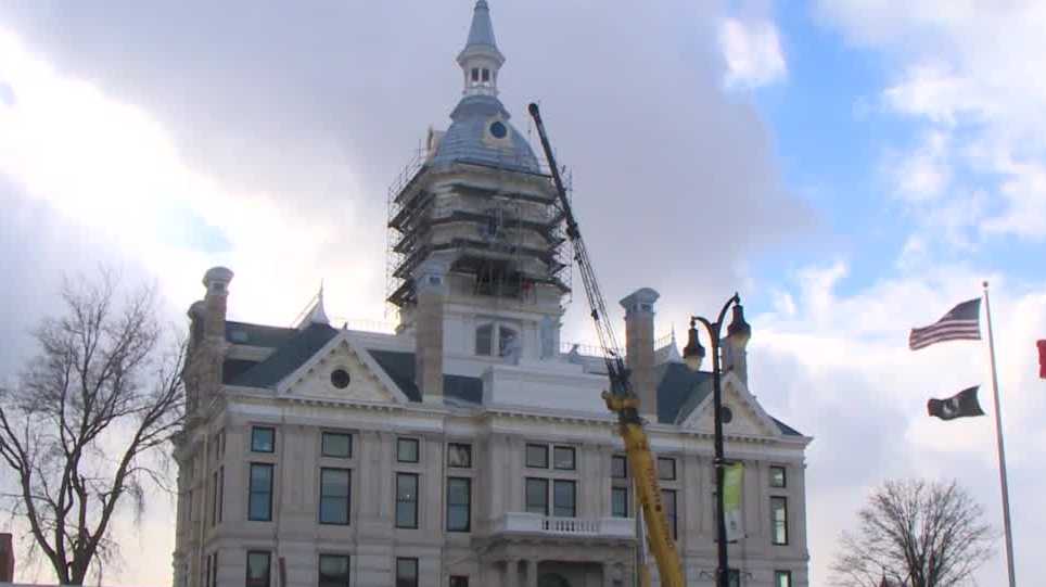 A sneak peek at the Marshall County Courthouse
