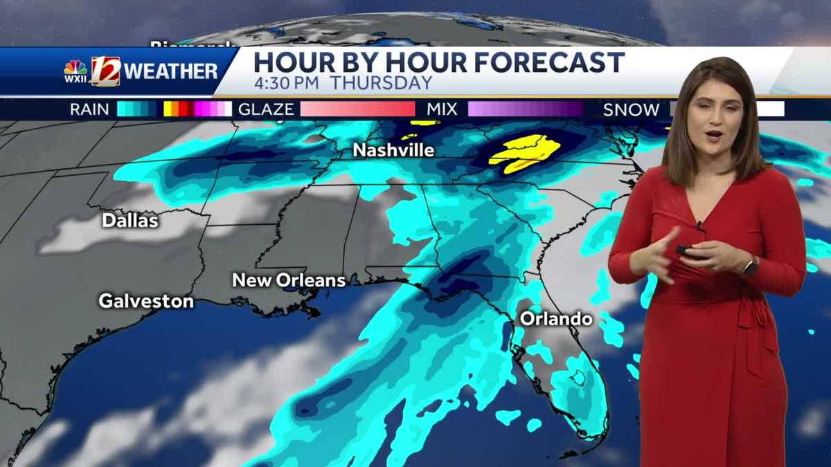 WATCH: Calm Weather Again Today, but Rain By Tomorrow
