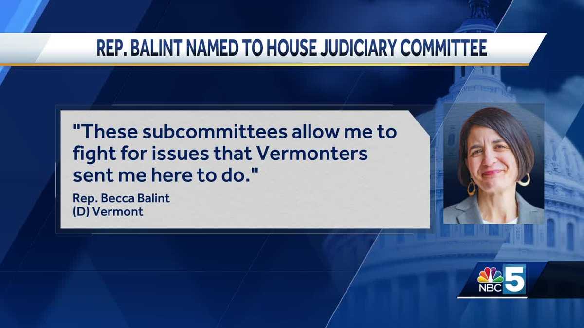 Rep. Becca Balint appointed to House Judiciary Committee