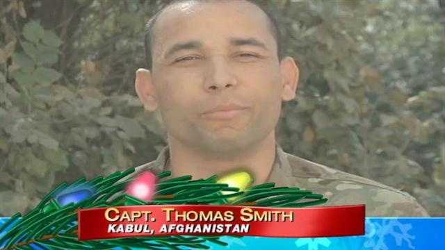 Military Greeting: Capt. Tomas Smith