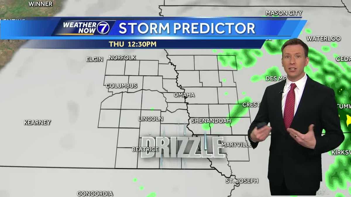 The cloudy, drizzly stretch of weather begins Thursday