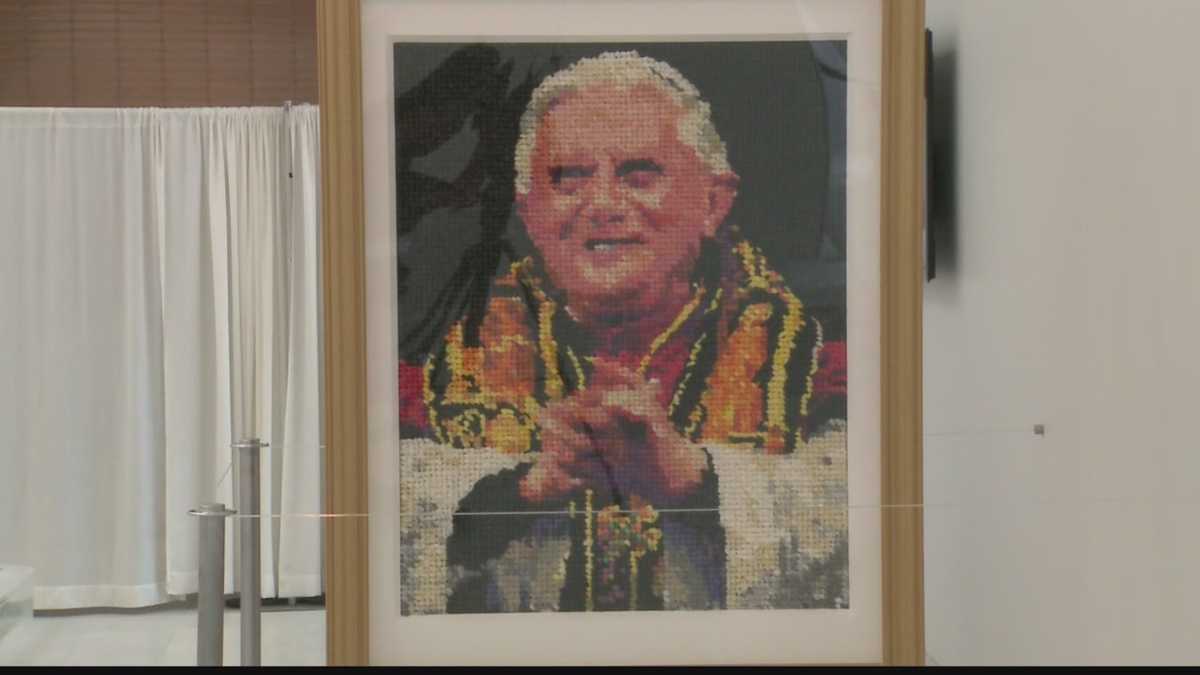 Controversial papal portrait debuts at Milwaukee Art Museum