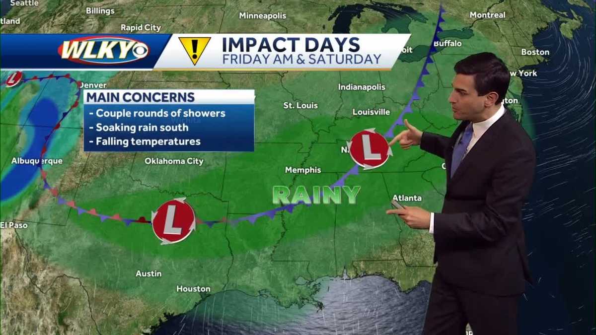 Rain chances increasing