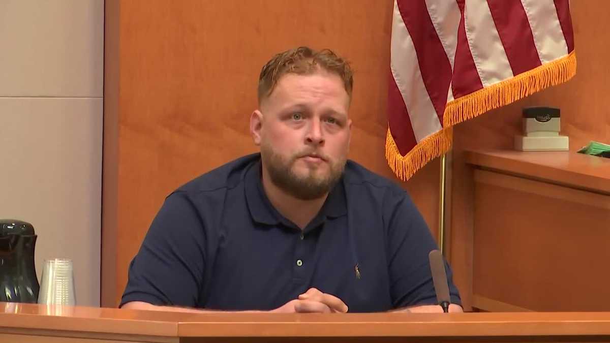 Adam Montgomery trial video: Man says he saw Harmony's black eye
