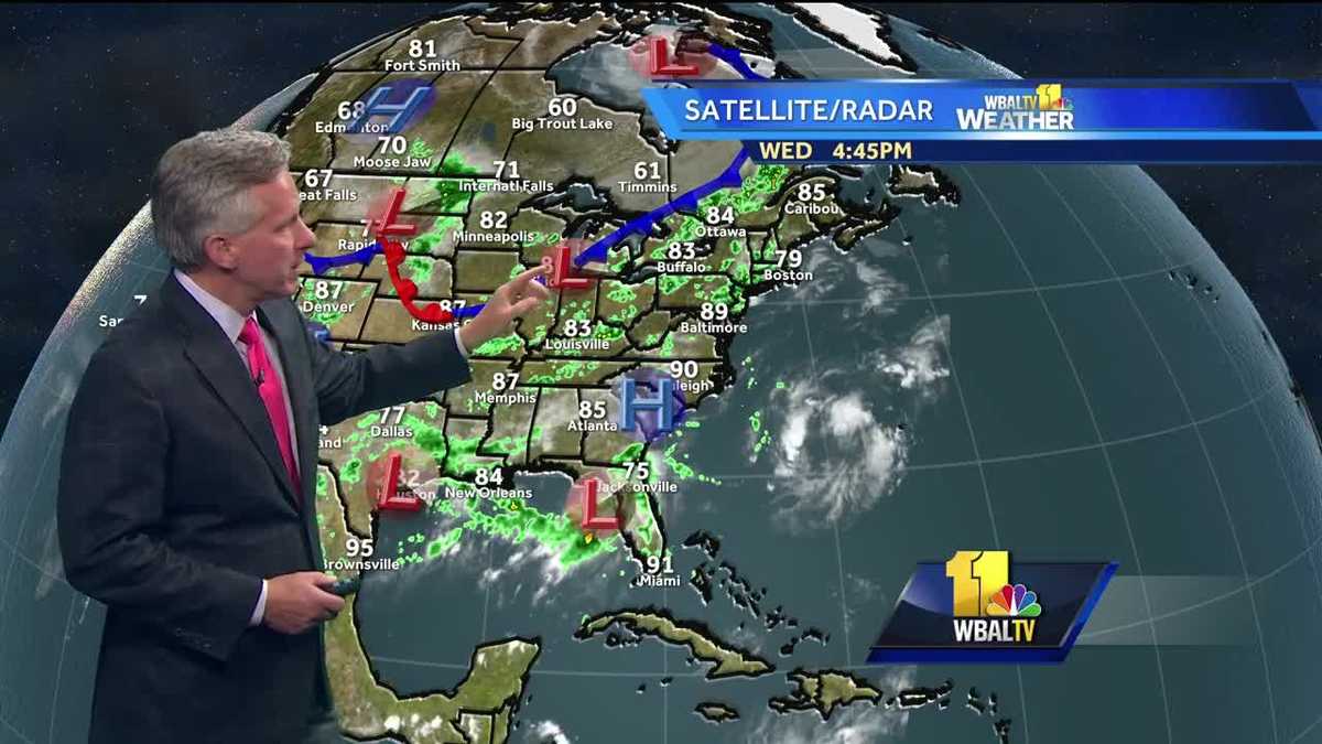 More Storms Move Through Maryland