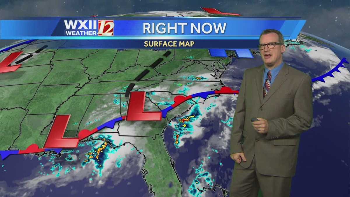 Brian's Monday forecast