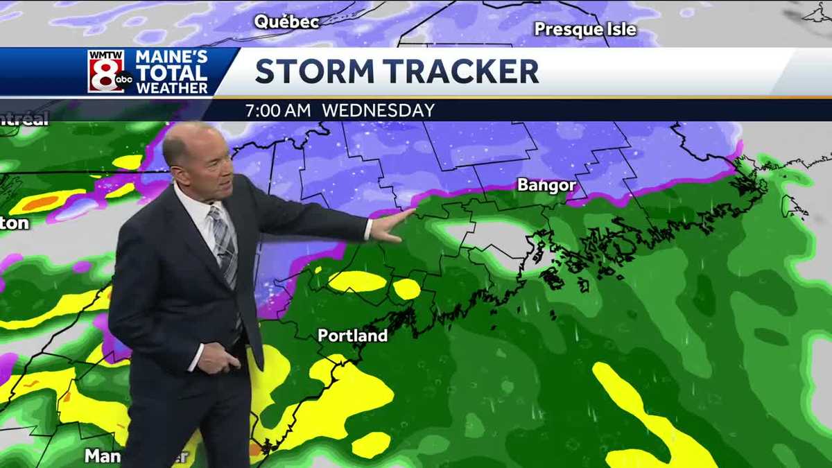 Snow changes to rain ..here’s when it’ll happen