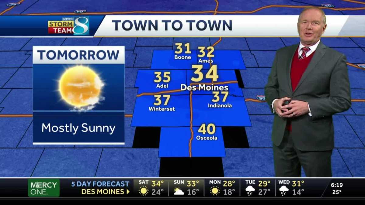 Santa brings warmer weather Santa brings warmer weather