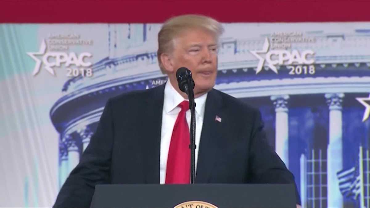 President Trump talks about Billy Graham: 'He was a leader, he was a ...