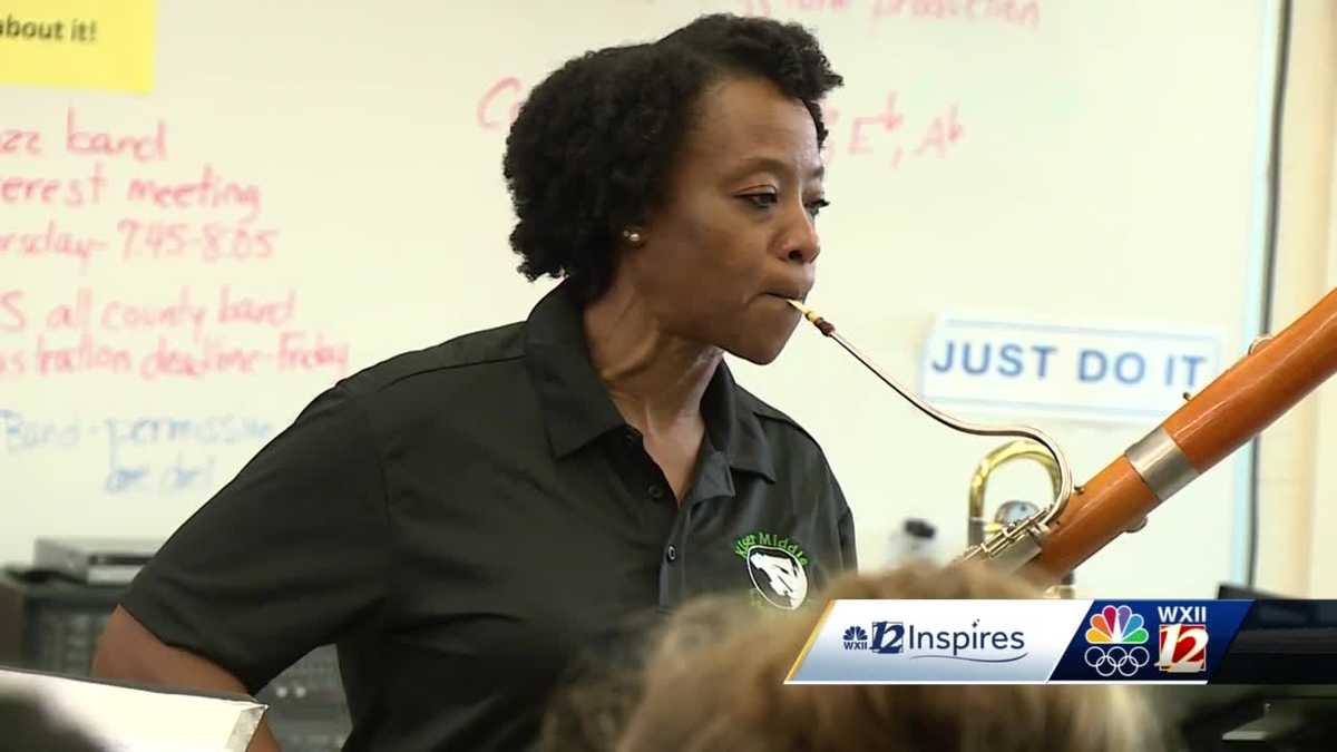 Band instructor hitting all the right notes as Guilford County Schools ...