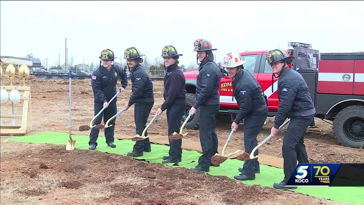 Edmond breaks ground on first new fire station in nearly 20 years