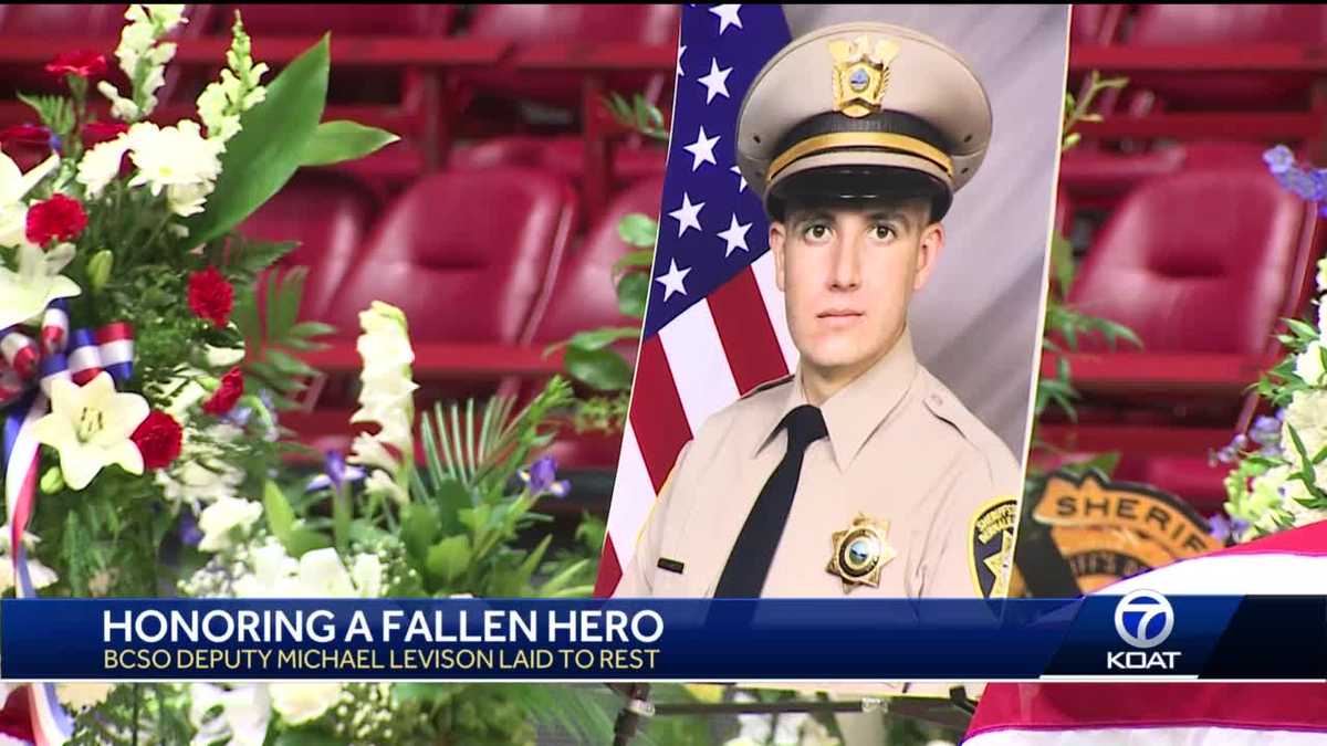 BCSO Deputy Michael Levison laid to rest, had a heart of gold and a ...