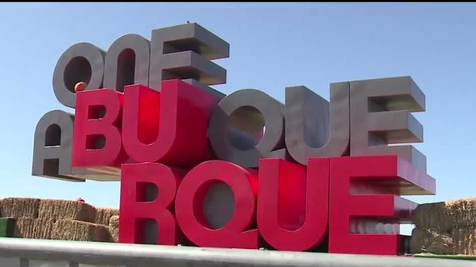 One Albuquerque sculpture on the move