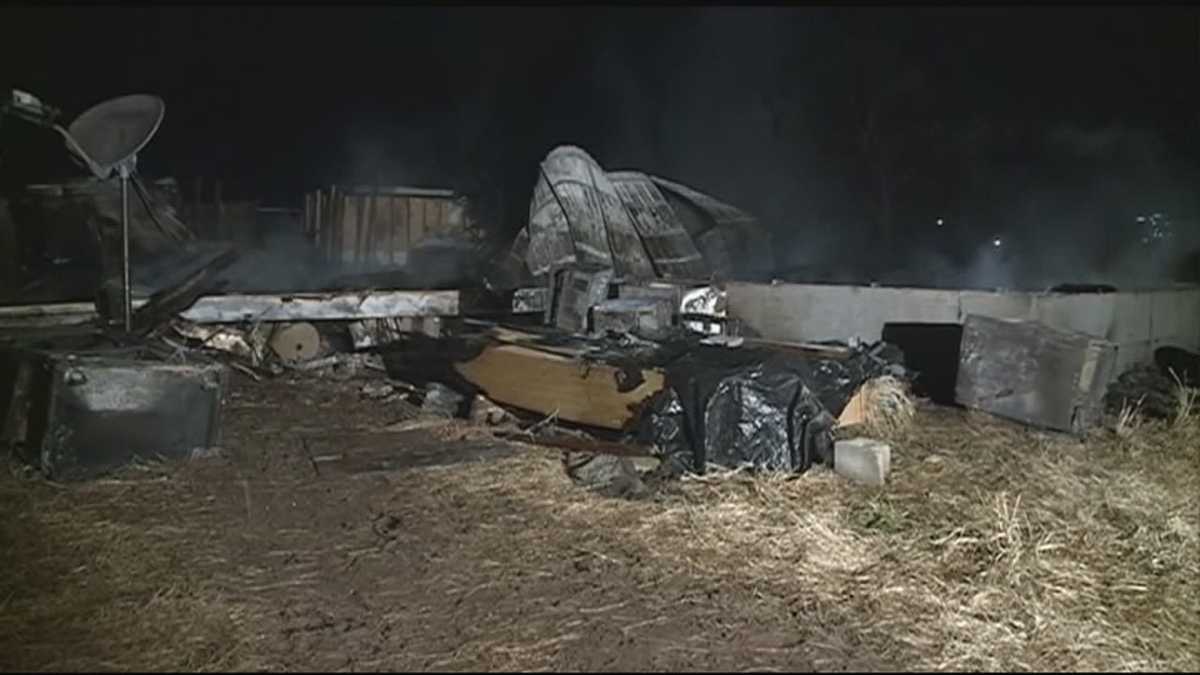 Gentry house fire