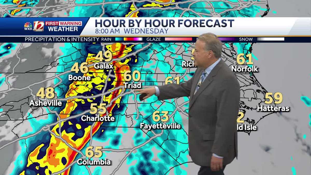 Severe Storm Risk & High Winds Wednesday