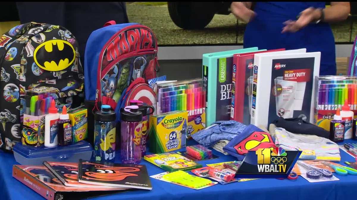 Video: Walmart features back-to-school supplies