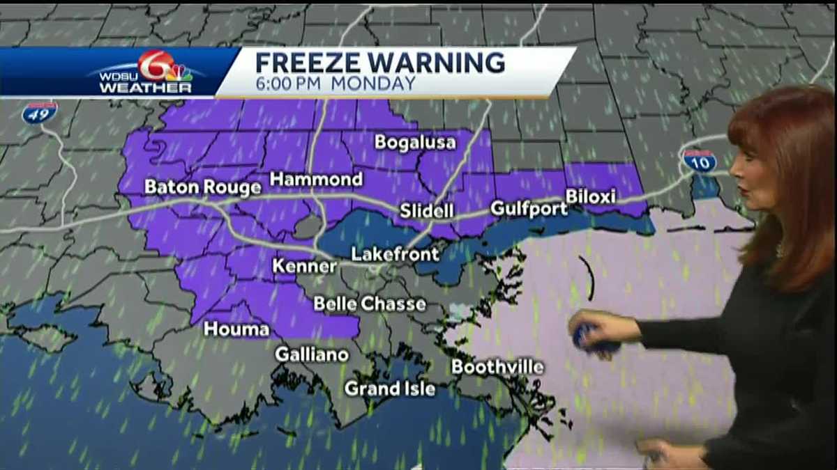 Freeze Warning