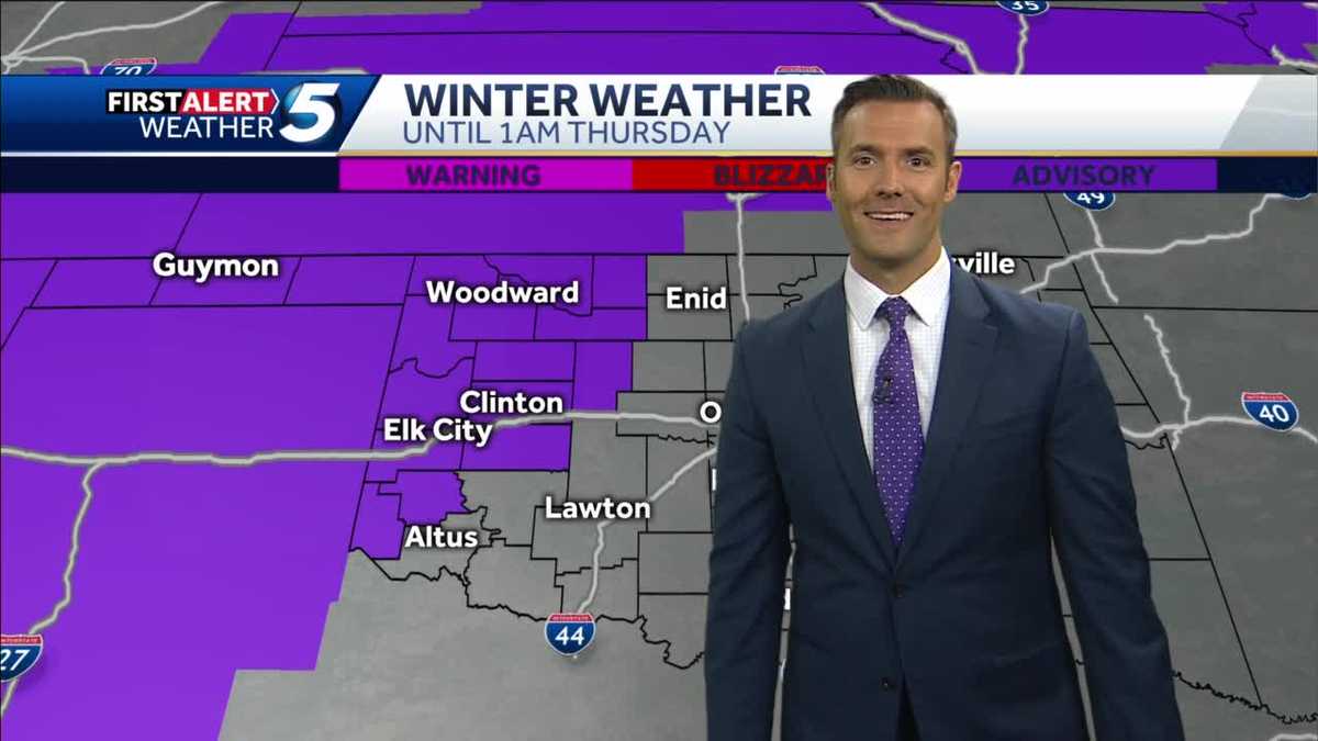 FORECAST: When drizzle changes over to snow today