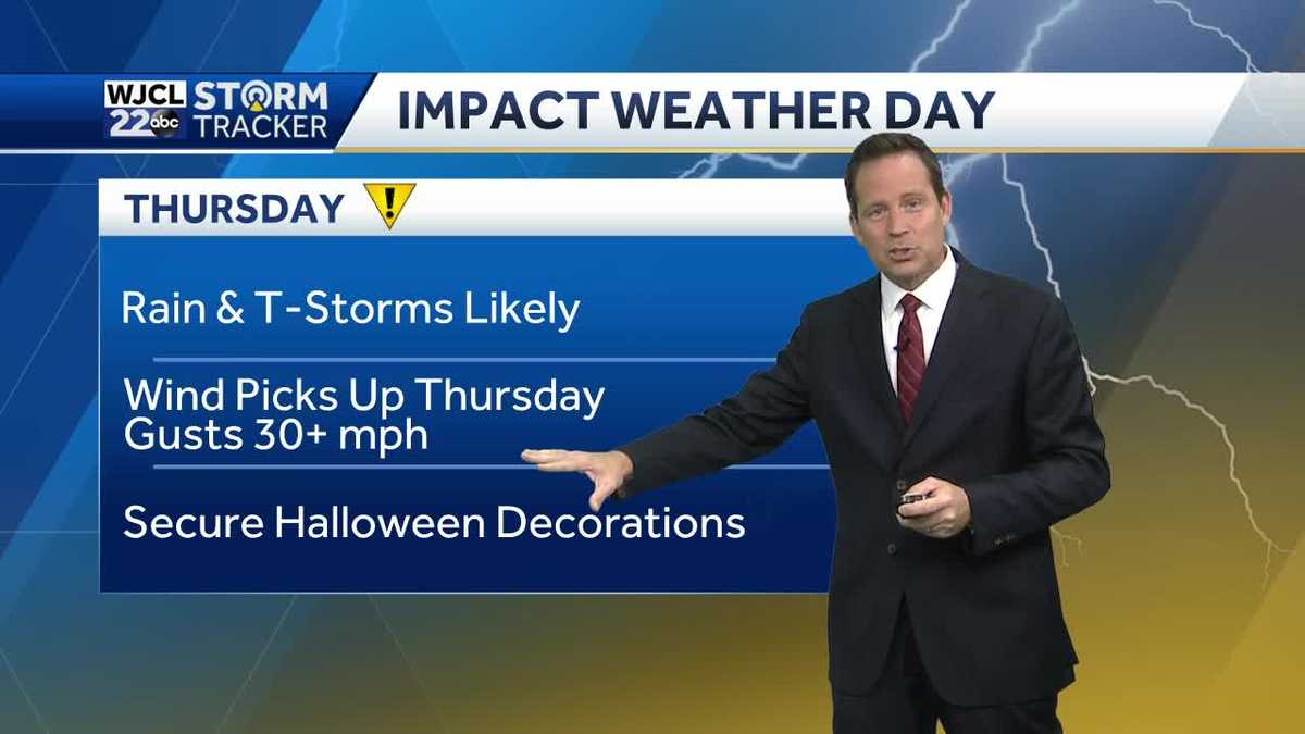 Impact Weather Day Thursday