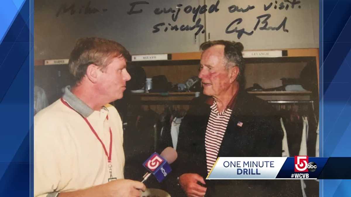 Mike Lynch recounts spending time with President H.W. Bush