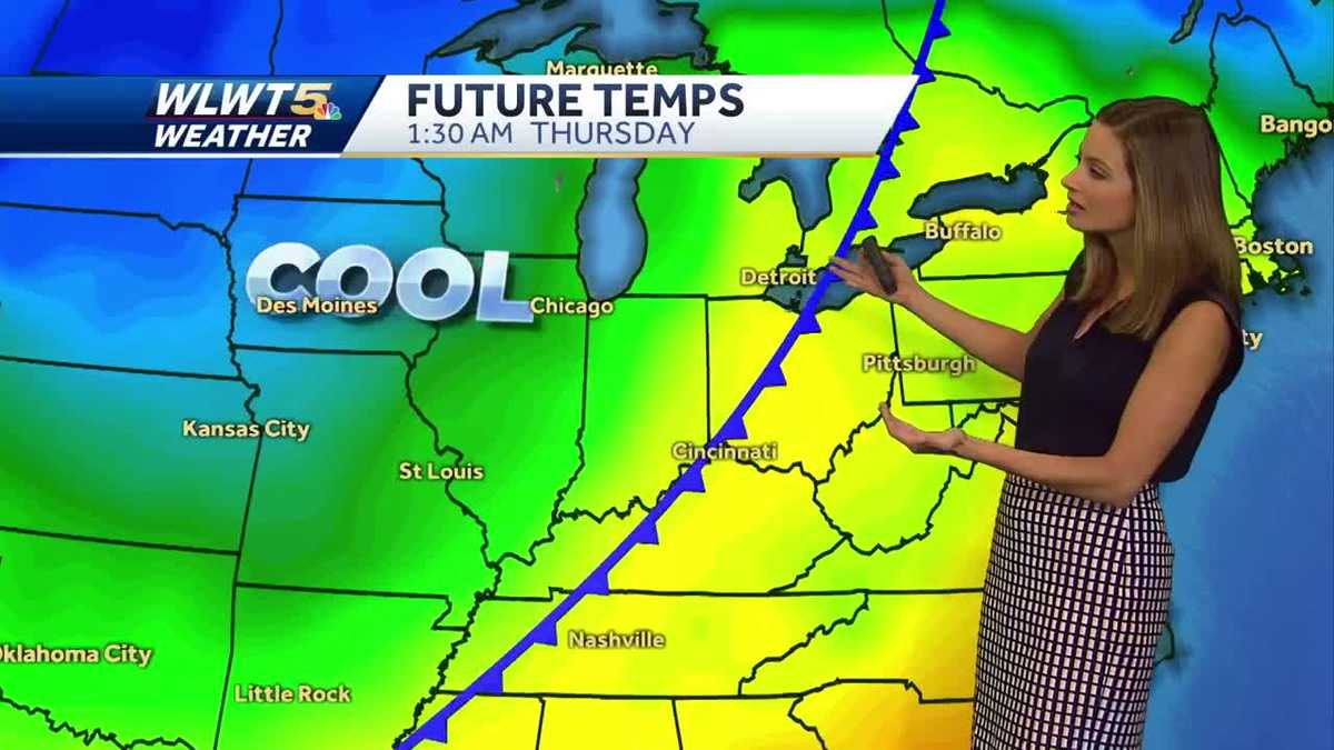 Storms bring in a fall chill this week