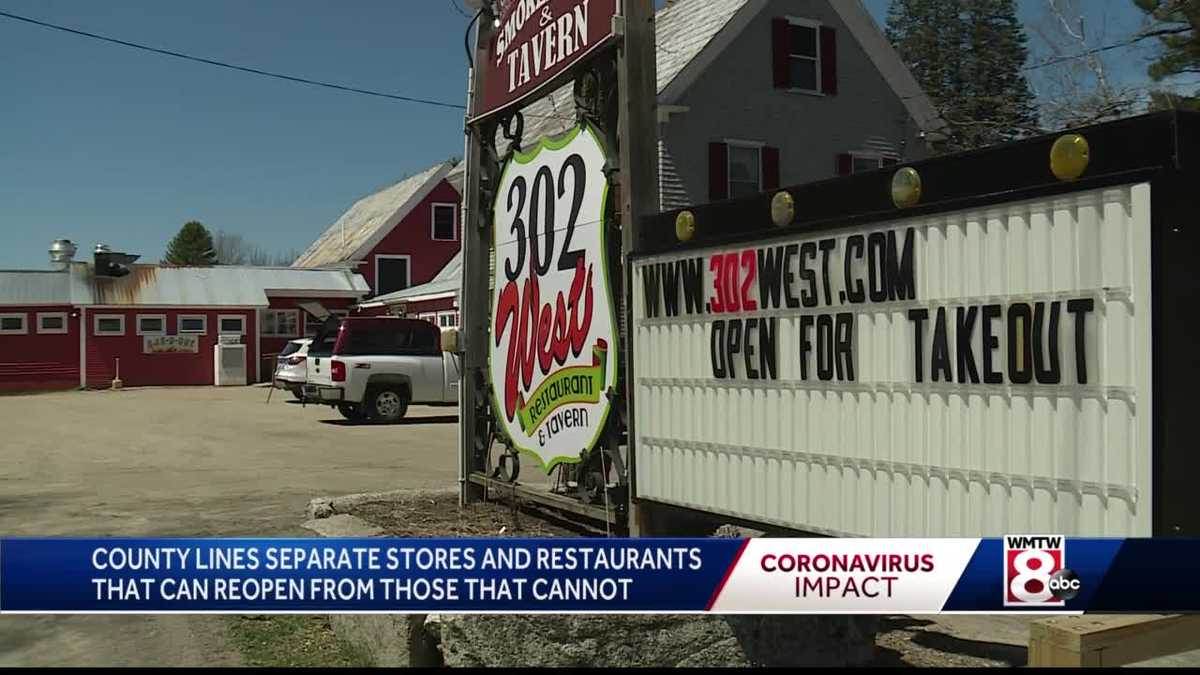 Bordering Maine towns cope with different rules to reopen amid ...