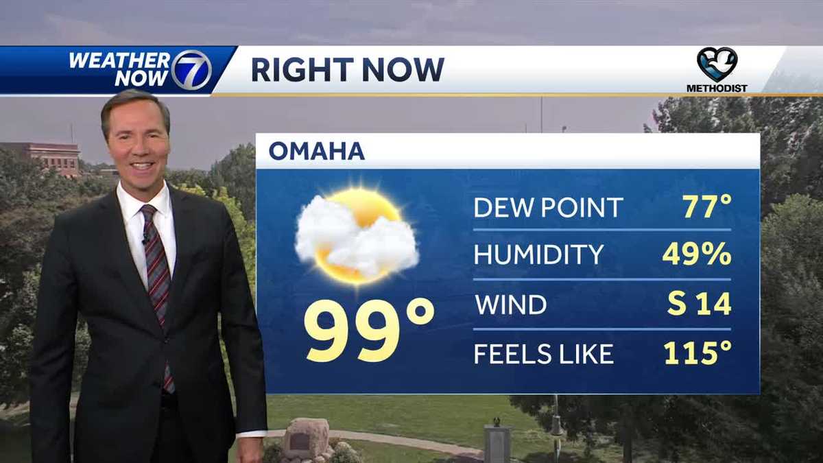Very hot evening: August 23 Omaha