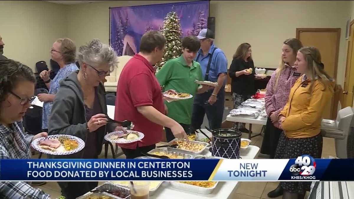 Centerton hosts dinner for the town