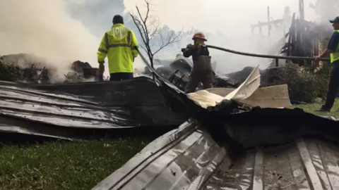 Lightning may have sparked house fire in Hazlehurst