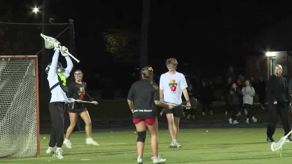 Trinity, Sacred Heart Academy lacrosse team up for Rock the Heart