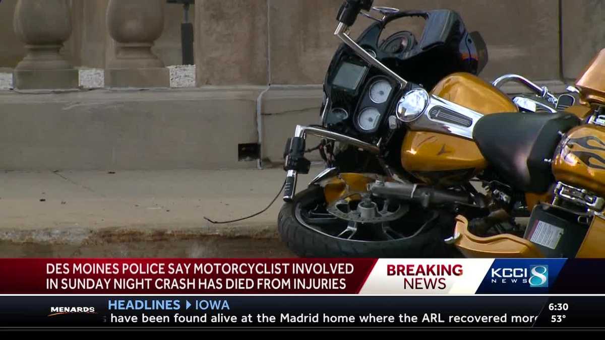 Motorcyclist Identified In Fatal Des Moines Crash