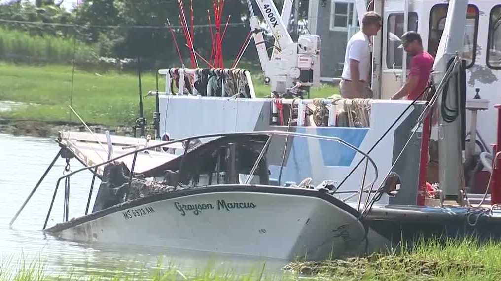 Gloucester, Massachusetts boat fire: 2 rescued