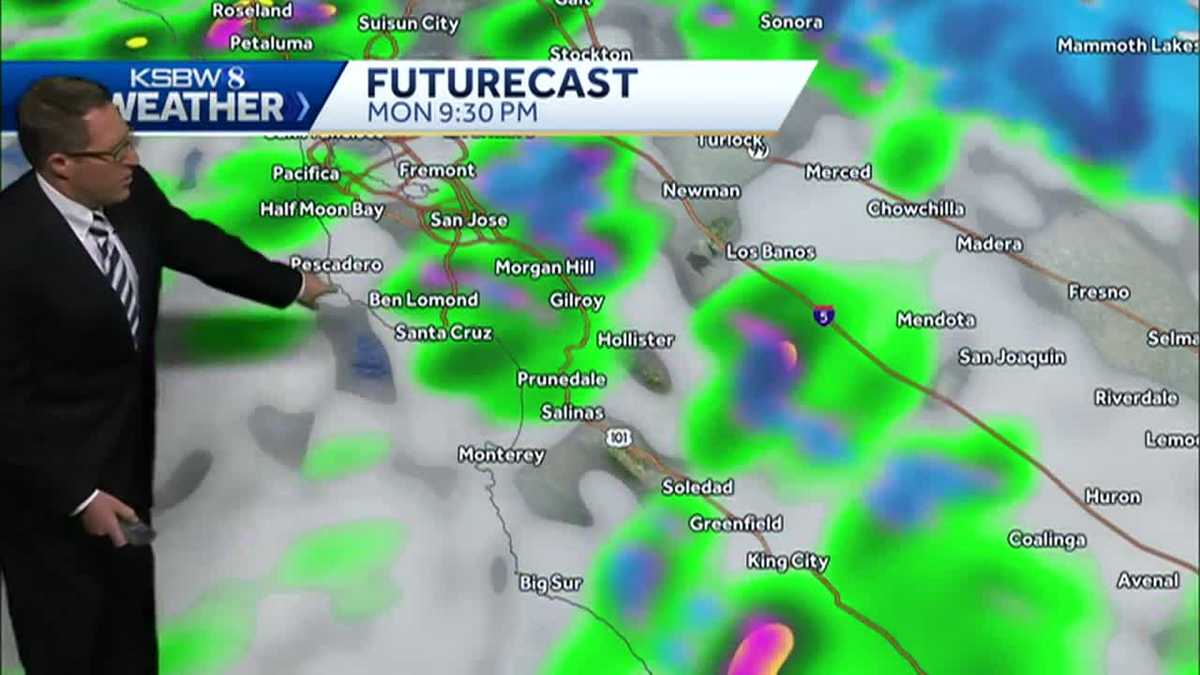 Wet conditions, less of an impact tomorrow.