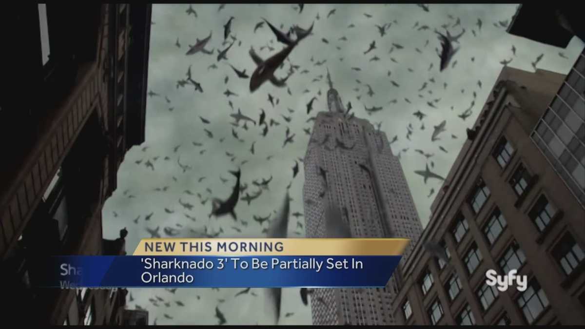 'Sharknado 3' taking a bite out of Orlando