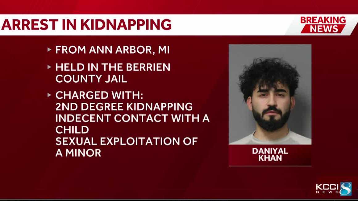 Michigan man charged in Iowa Amber Alert case