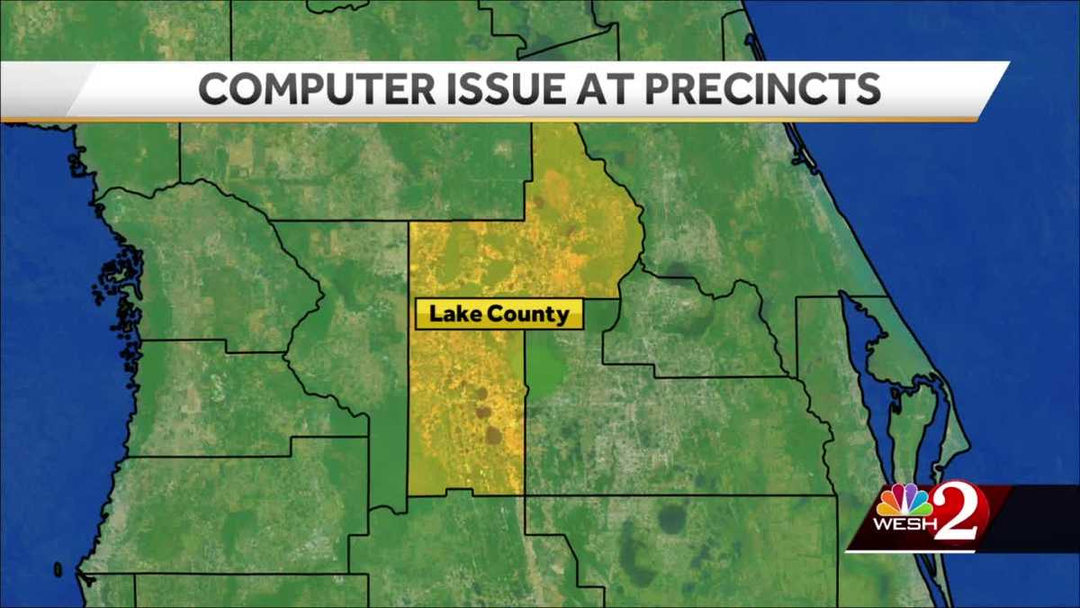 Election Day: Lake County reports computer issue at precincts