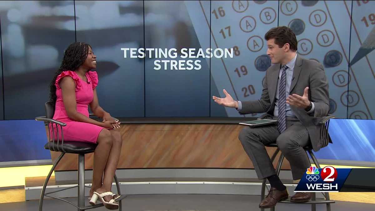 Testing season stress