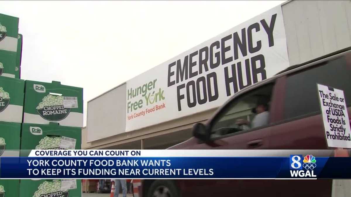 York County Food Bank wants its funding to stay at current levels