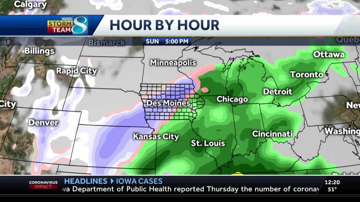 Strong winds today, with snow chances ahead