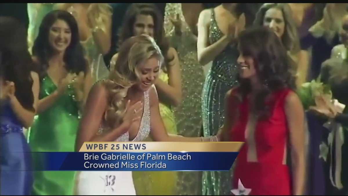 Brie Gabrielle of Palm Beach crowned Miss Florida