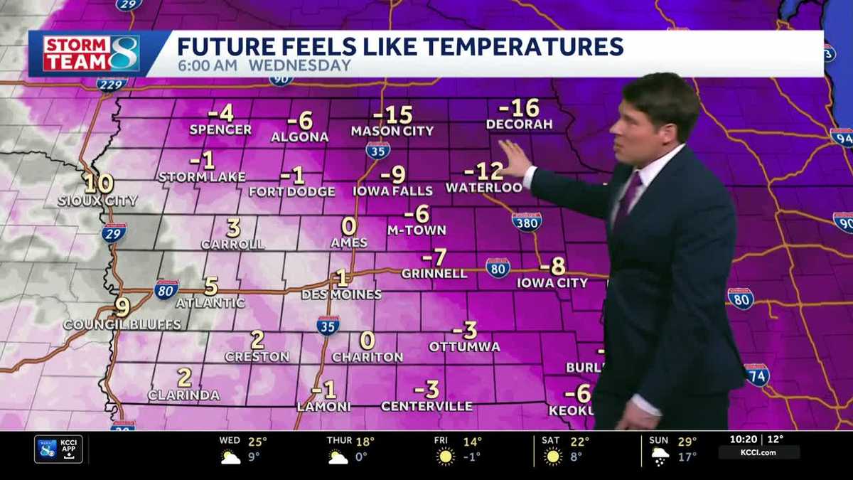 Des Moines weather: Brief warm-up before more cold and snow return