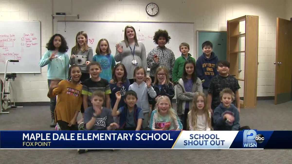 2/26 School shout out: Maple Dale Elementary