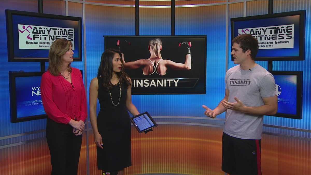 Fitness instructor explains elements of Insanity workout