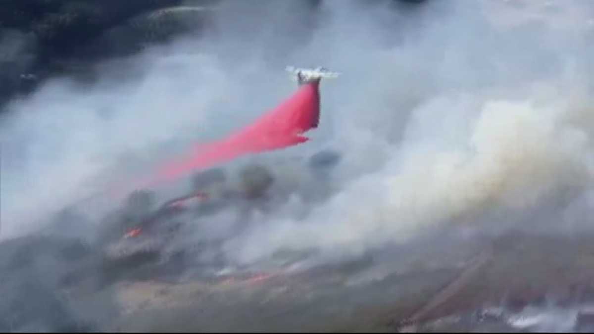 Gilroy wildfire spreads over 40 acres