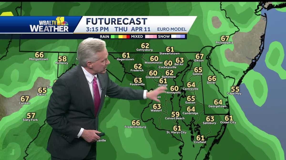 Here's when you should expect rain, storms Thursday