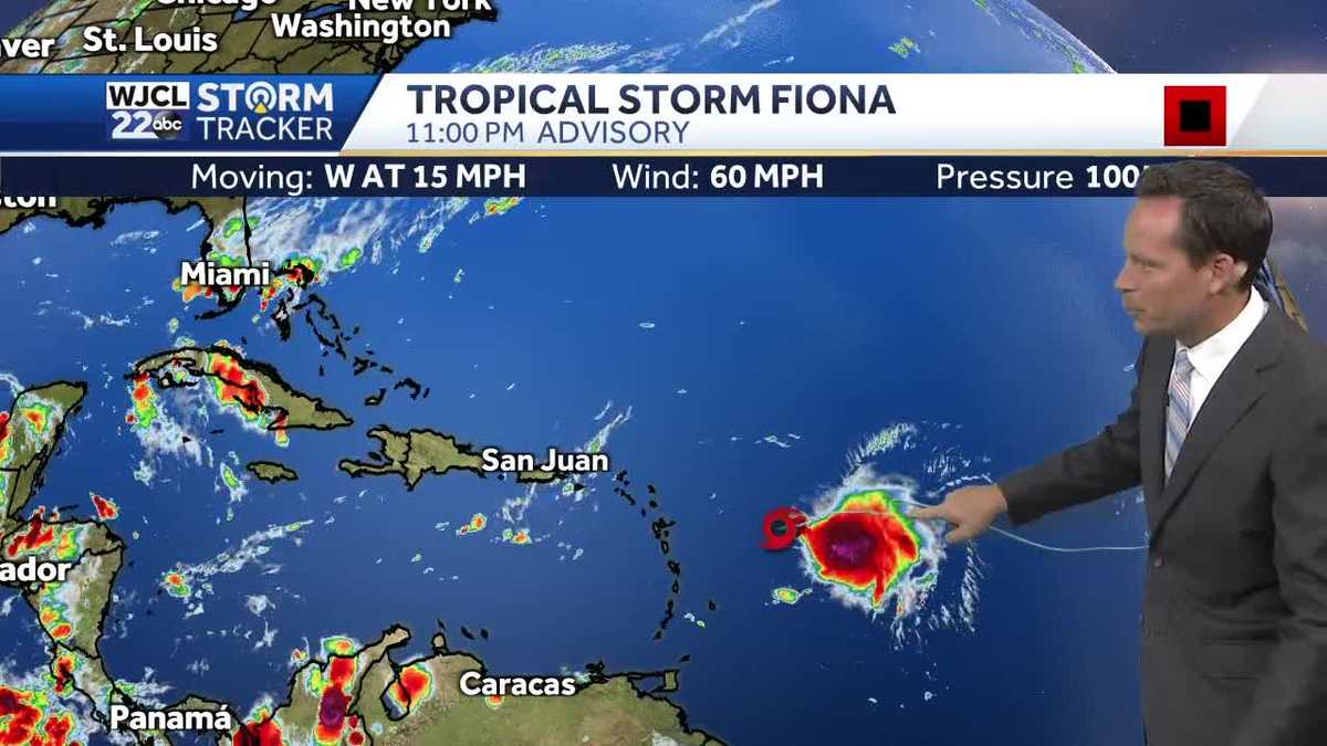 Savannah: Tracking Fiona and your weekend forecast
