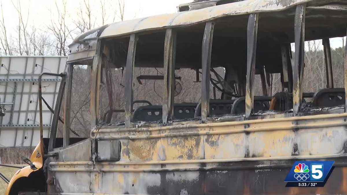 Four electric school buses destroyed by fire in Williston