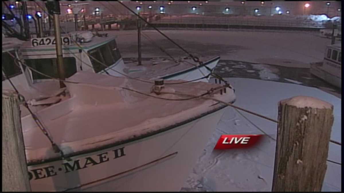 Ice, blizzard make for dangerous conditions on Portland Harbor